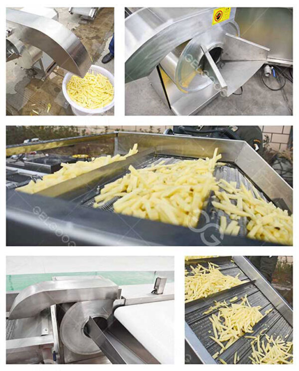 Stainless Steel French Fries Cutting Machine