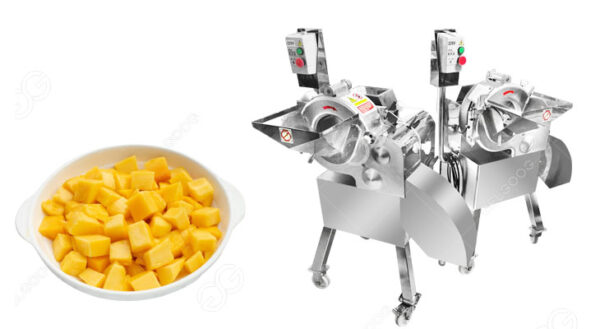 Stainless Steel Mango Fruits Dicer Cube Dicing Machine