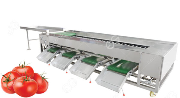 Automatic Tomato Sorting Grading Machine By Rolling Rollers