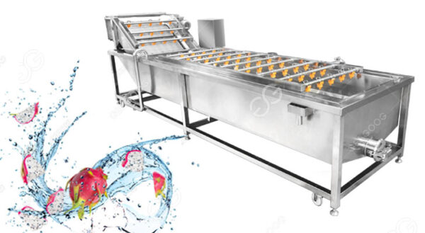 400kg/h Automatic Pitaya Dragon Fruits Washing Machine