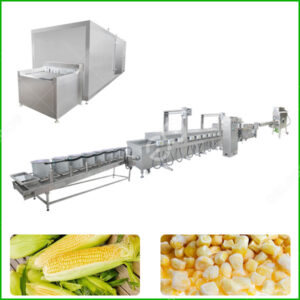 Automatic Frozen Sweet Corn Processing Line