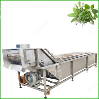 Industrial Herbs Leaves Washing And Drying Machine