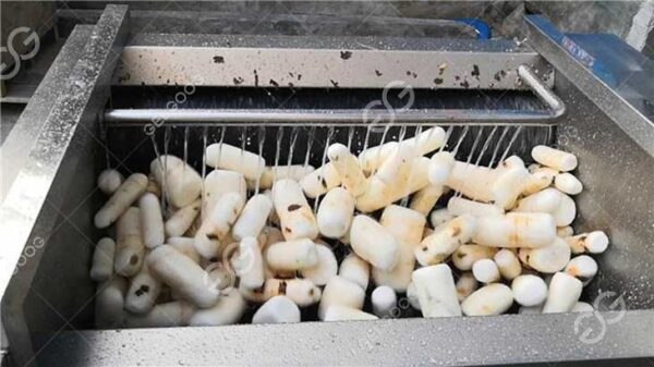 Working Principle of Cassava Peeling Machine
